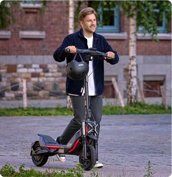 Trottinette électrique Jeep JXP 500W Noir - 60km - 720Wh – FixWheel